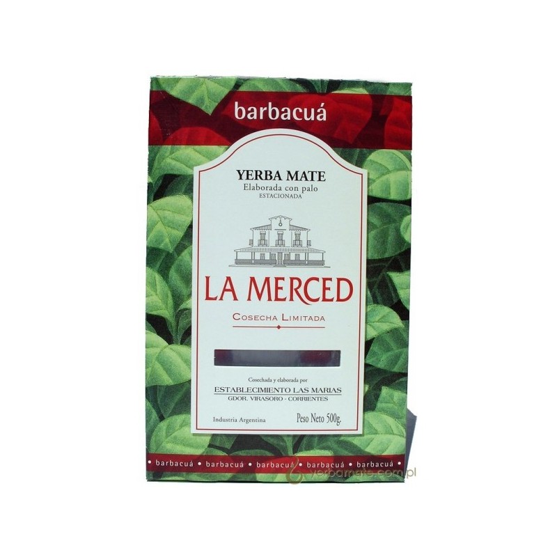 Yerba Mate La Merced Barbacua 500g