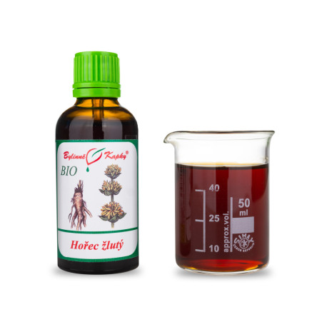 Horec žltý BIO kvapky (tinktúra) 50 ml