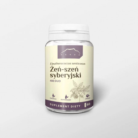 Ženšen sibírsky 500 mg x 60 kapsúl - Eleutherococcus senticosus